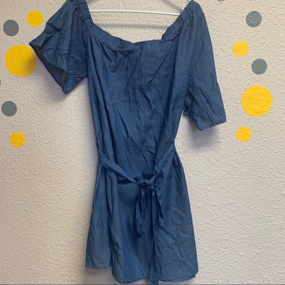 Nwt Coc Denim Colored Dress 3xl - Gem